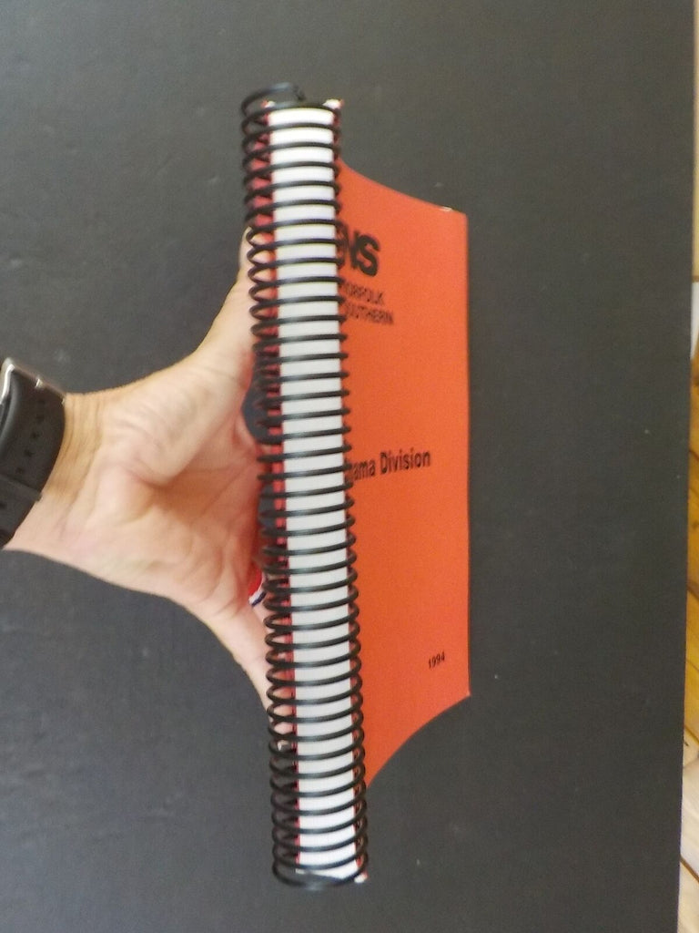 Norfolk Southern Alabama Division 1994 Track charts / Maps ...