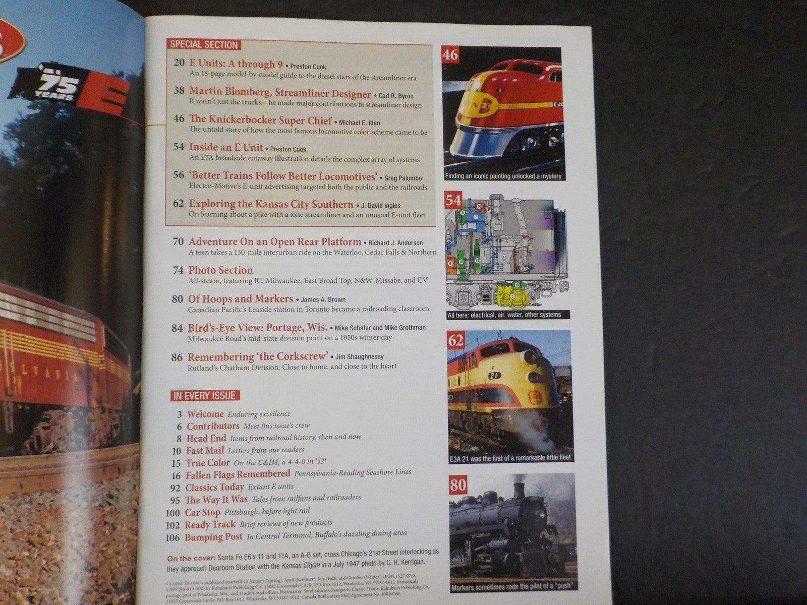 Classic Trains 2012 Summer E-unit Ea to E9 model by model Super Chief ...
