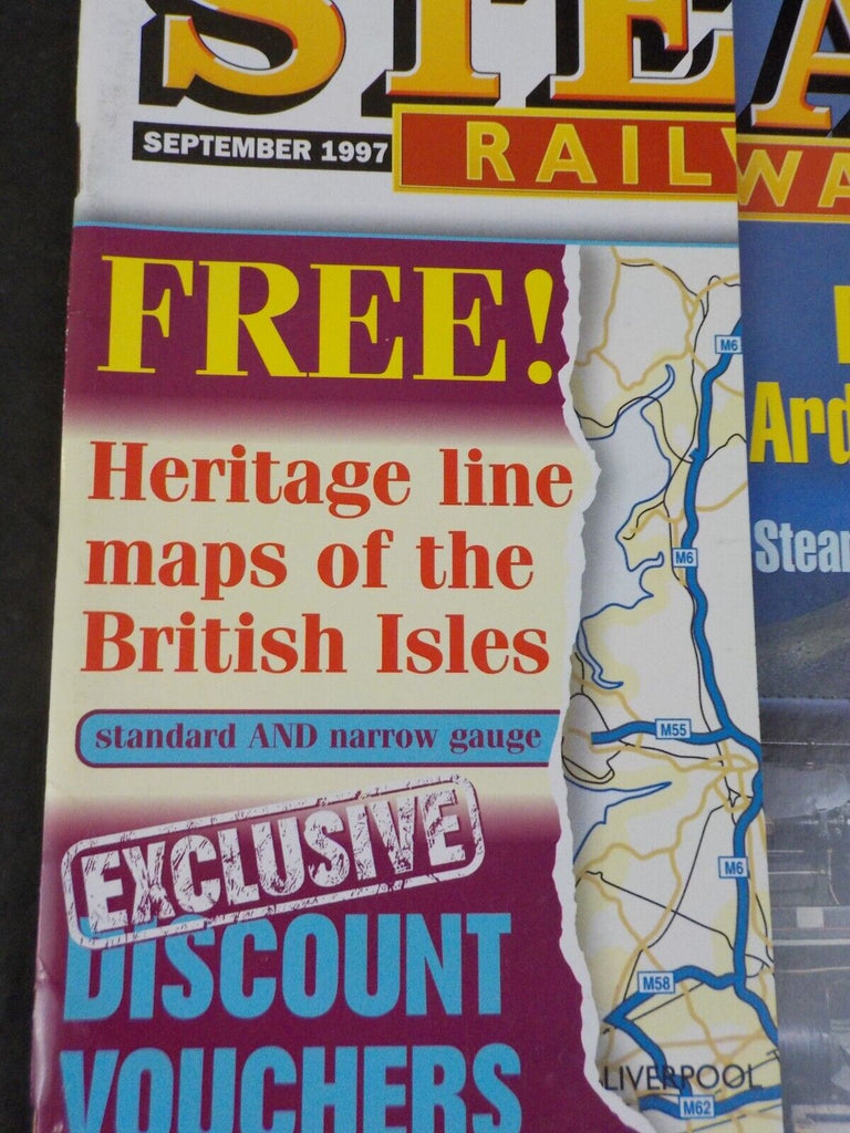 Steam Railway #209 September 1997 Bluebell buys Ardingly branch MAP in ...