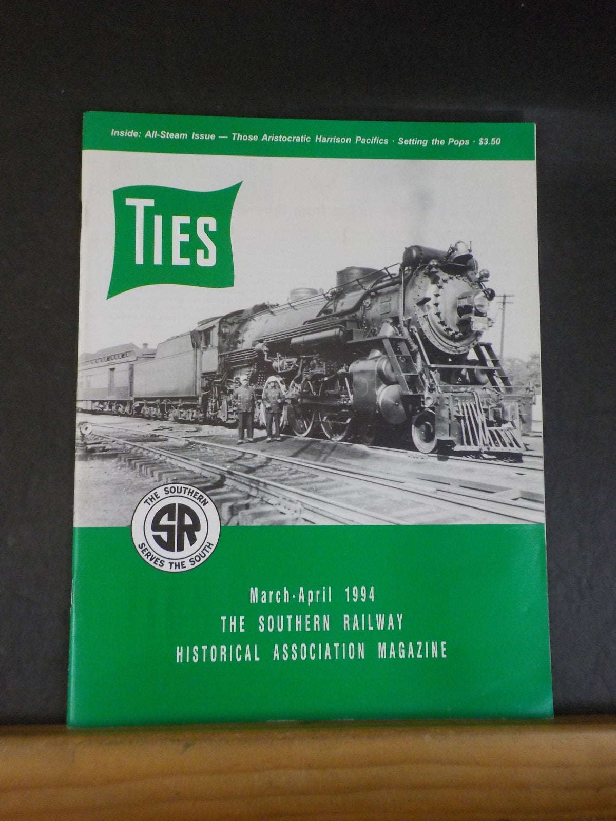 Ties Magazine Southern Railway Historical Assn 1994 March April Steam ...