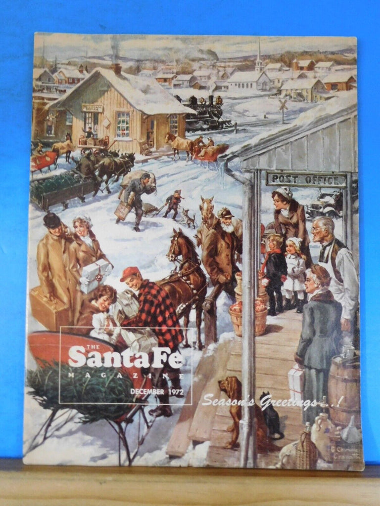 Santa Fe Employee Magazine 1972 December Buffalo and Santa Fe ...