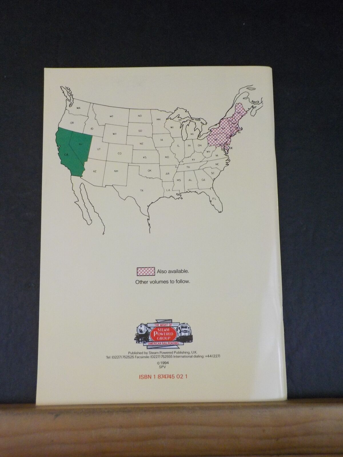 SPV's Comprehensive Railroad Atlas California & Nevada 1994 Soft Cover ...