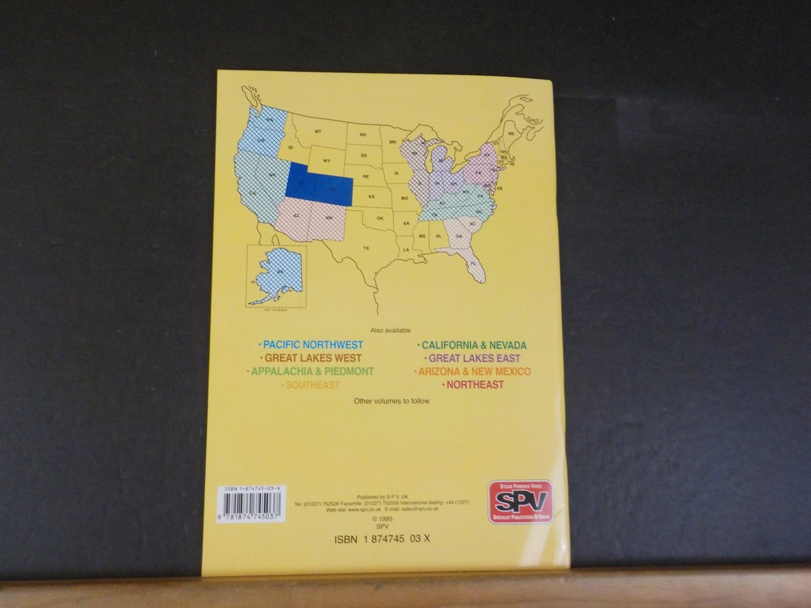 SPV's Comprehensive Railroad Atlas Colorado & Utah 1999 Soft Cover ...