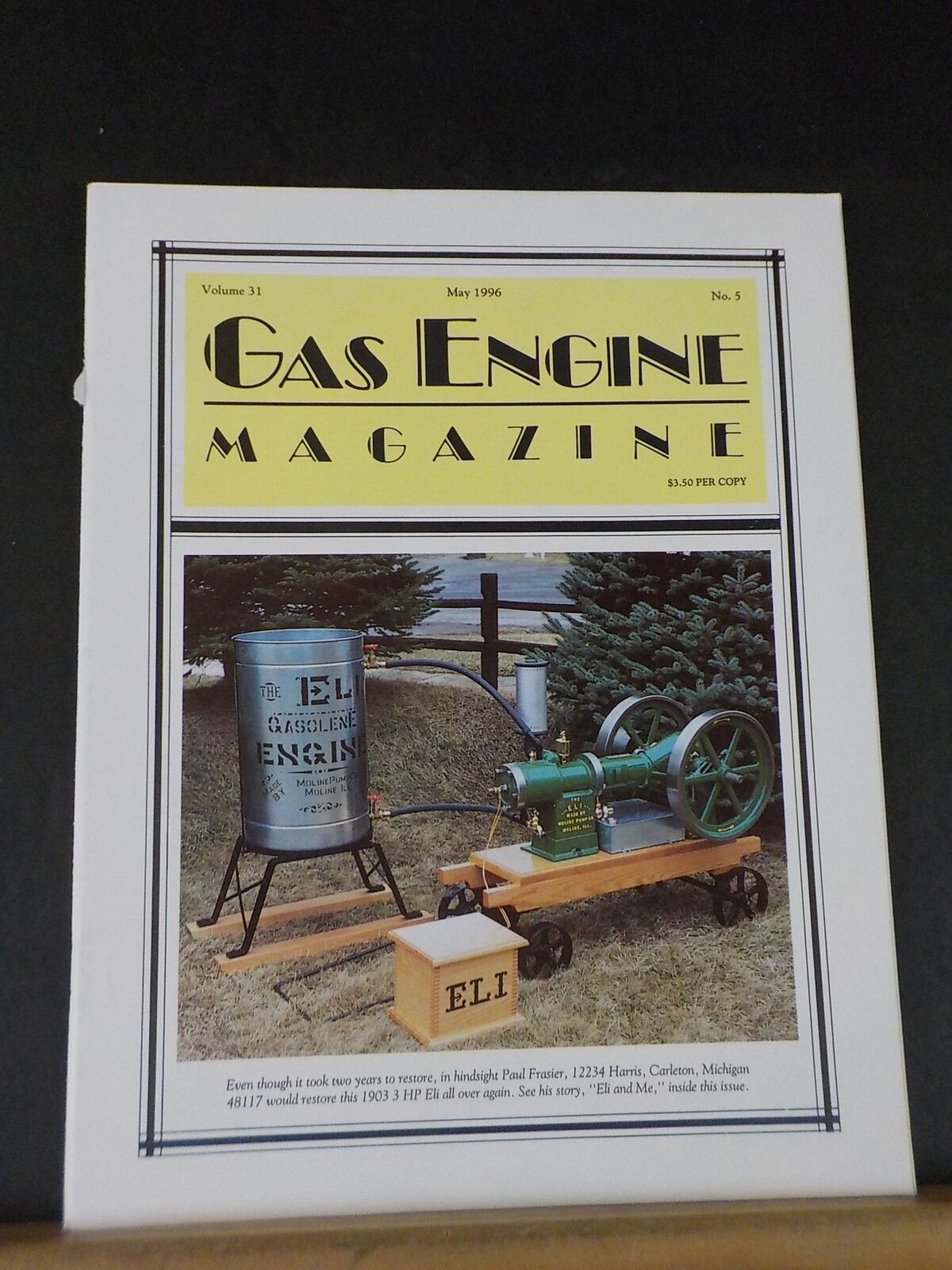 Gas Engine Magazine 1996 May Table Top Truck and Tractor ...