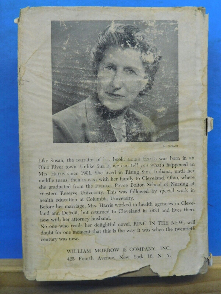 Ring in the New by Laura Harris 1950 Novel with dust jacket ...