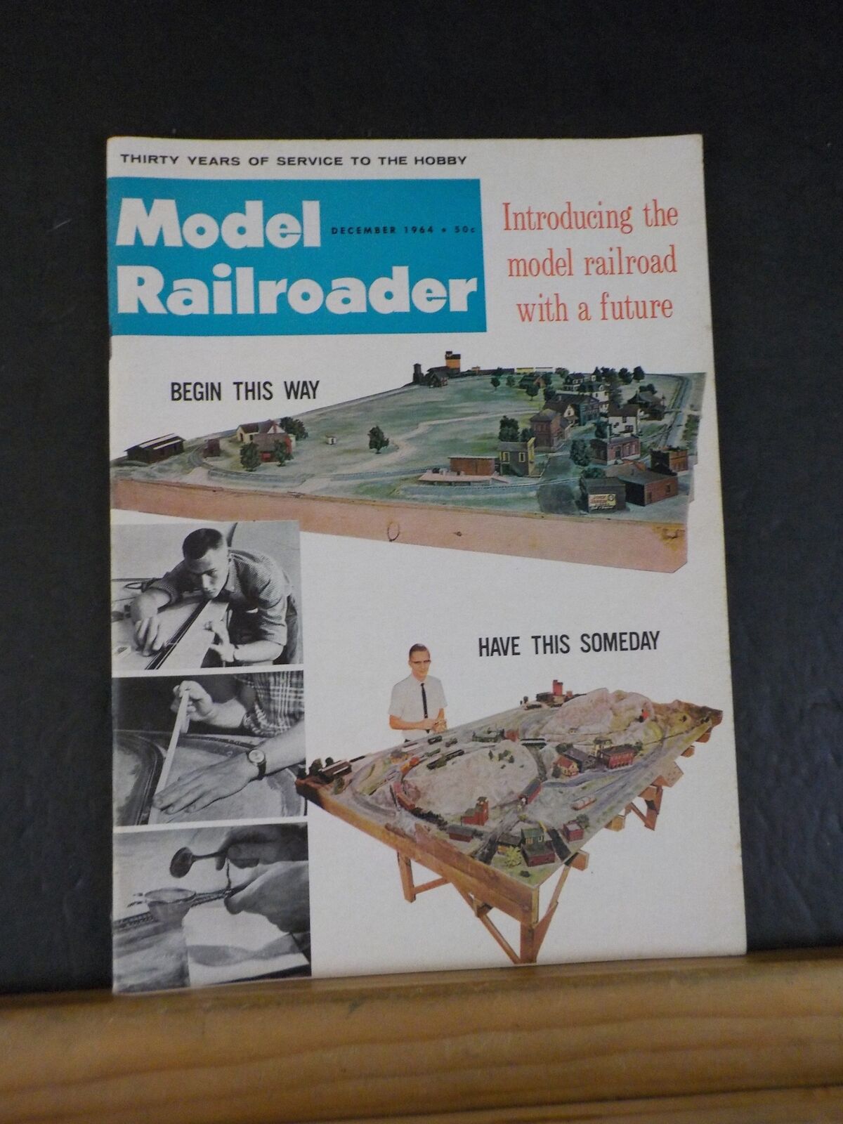 Model Railroader Magazine 1964 December Model Railroad with a future ...
