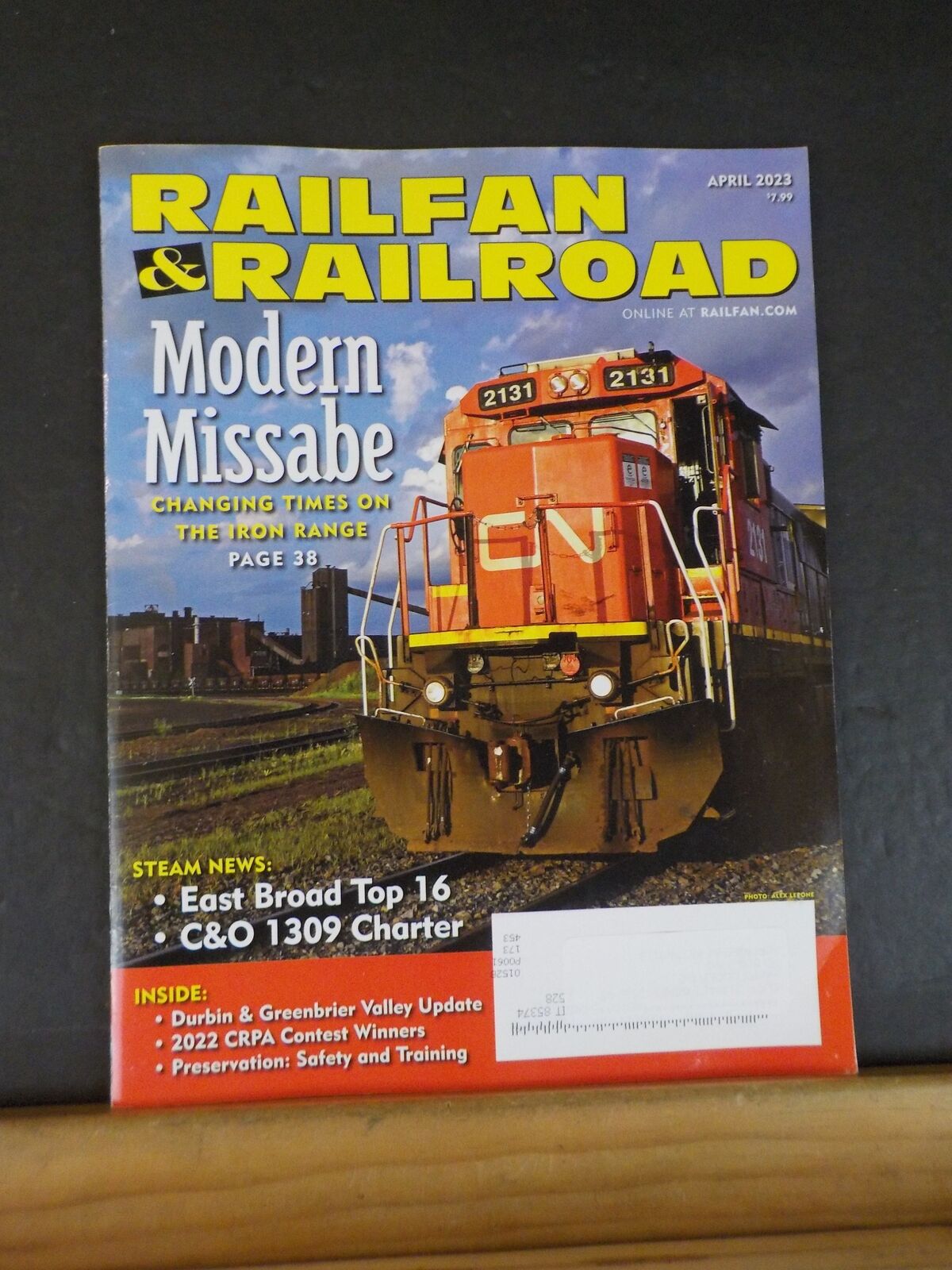 Railfan & Railroad Magazine 2023 April Modern Missabe EBT top 16 ...
