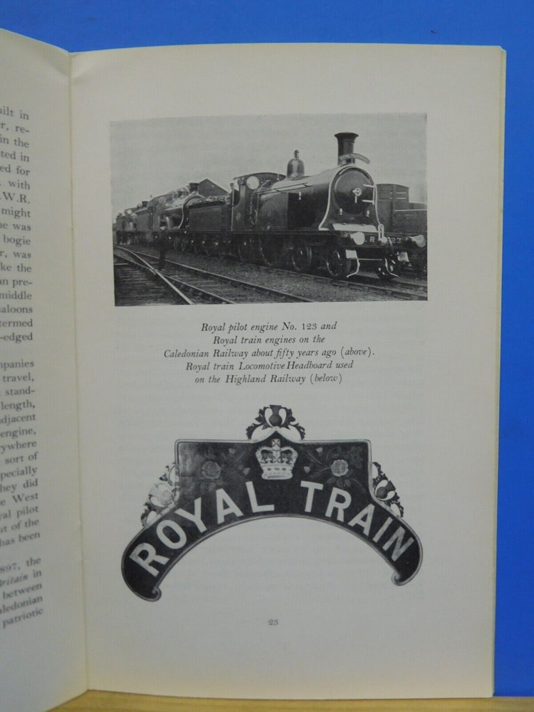 Royal Journey a Retrospect of Royal Trains in the British Isles By Ell ...