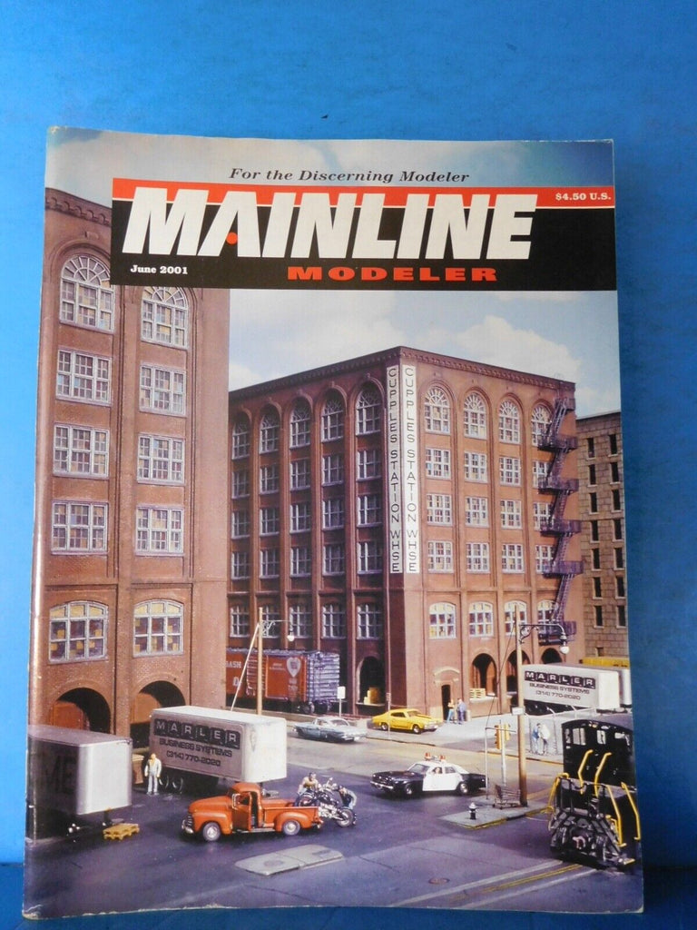 Mainline Modeler 2001 June St Louis vehicles Milw gas electric DM&IR C ...