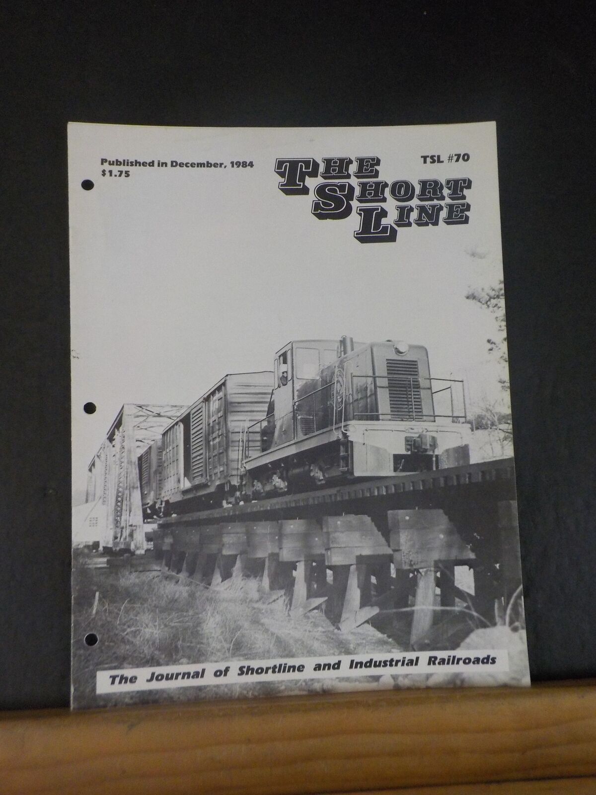 The Short Line TSL #70 1984 Dec Magazine Industrial Railroads Short Li ...
