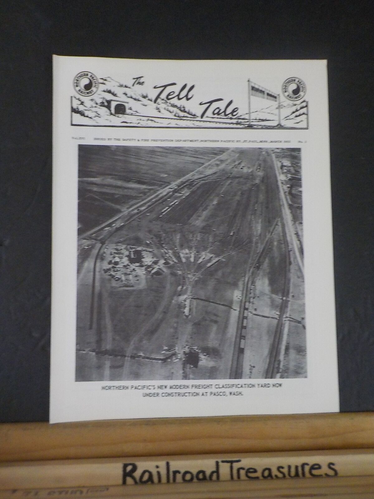 Tell Tale 1955 March Northern Pacific Employee Magazine – RailroadTreasures