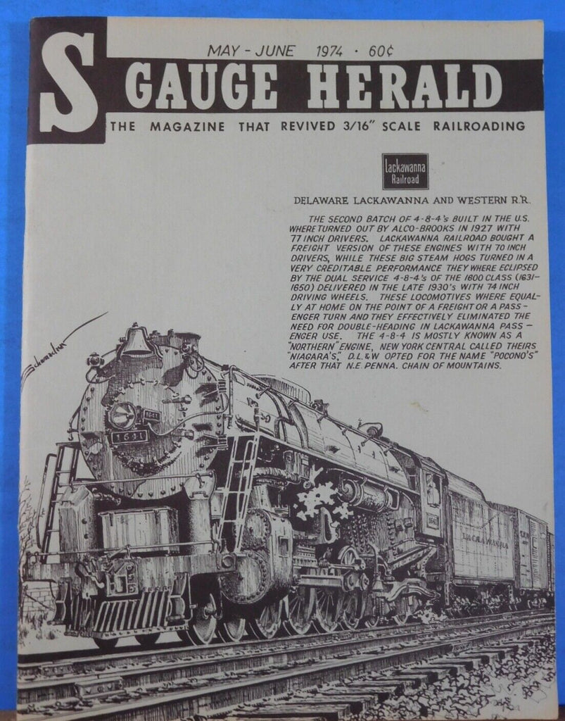 S Gauge Herald 1974 May June EMD’s Ubiquitous Geep Scratchbuild a Clim ...