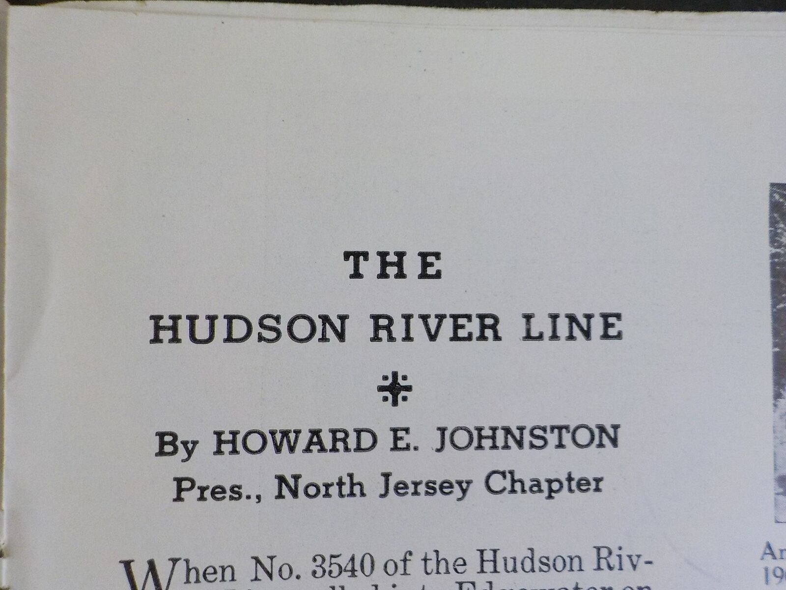 The Marker 1942 July NRHS New Jersey Chapter Hudson River Line ...