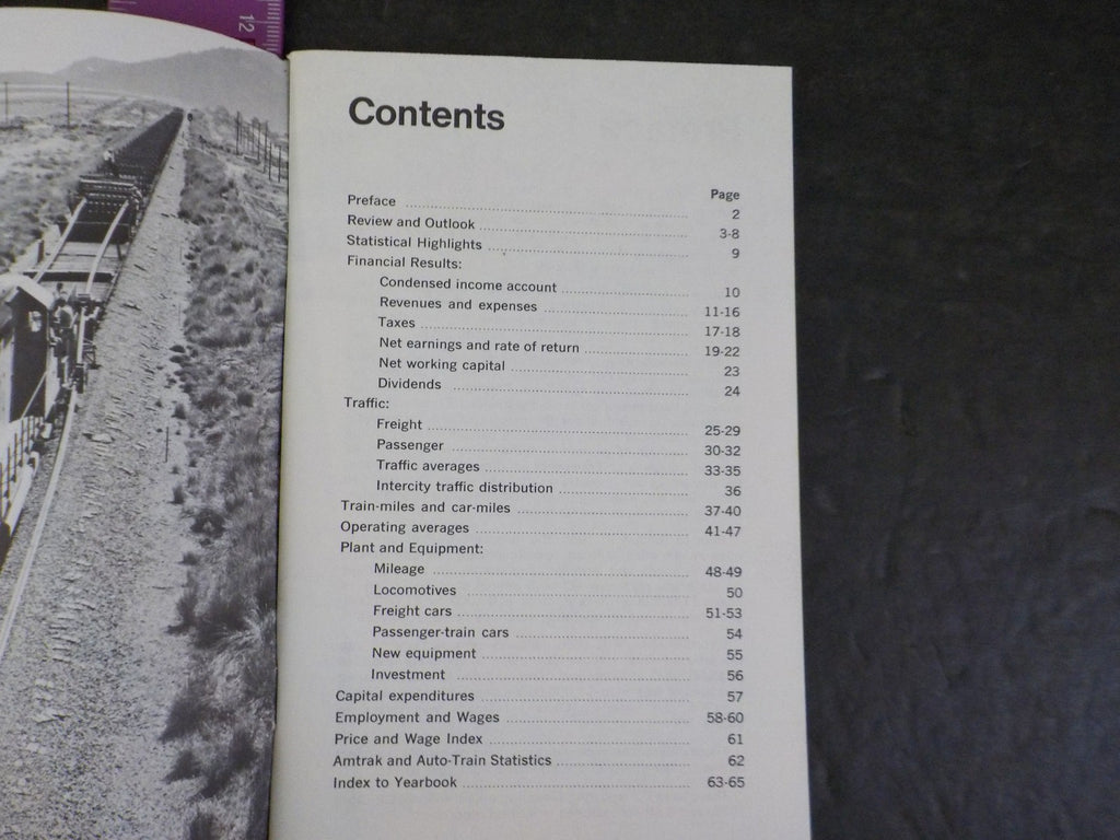 Yearbook of Railroad Facts 1975 Edition Information – RailroadTreasures