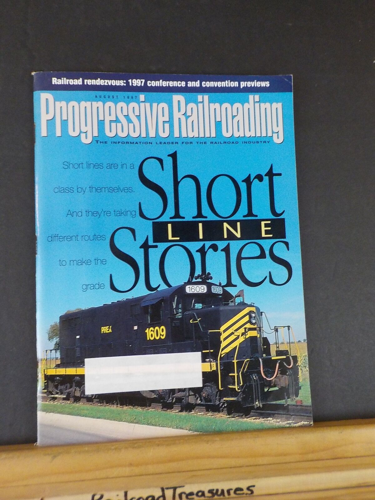 Progressive Railroading 1997 August Short Line stories – RailroadTreasures