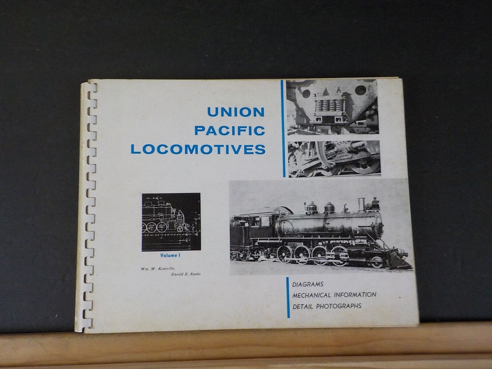 Union Pacific Locomotives Vol 1 by Wm. Kratville Diagrams Mechanical S ...