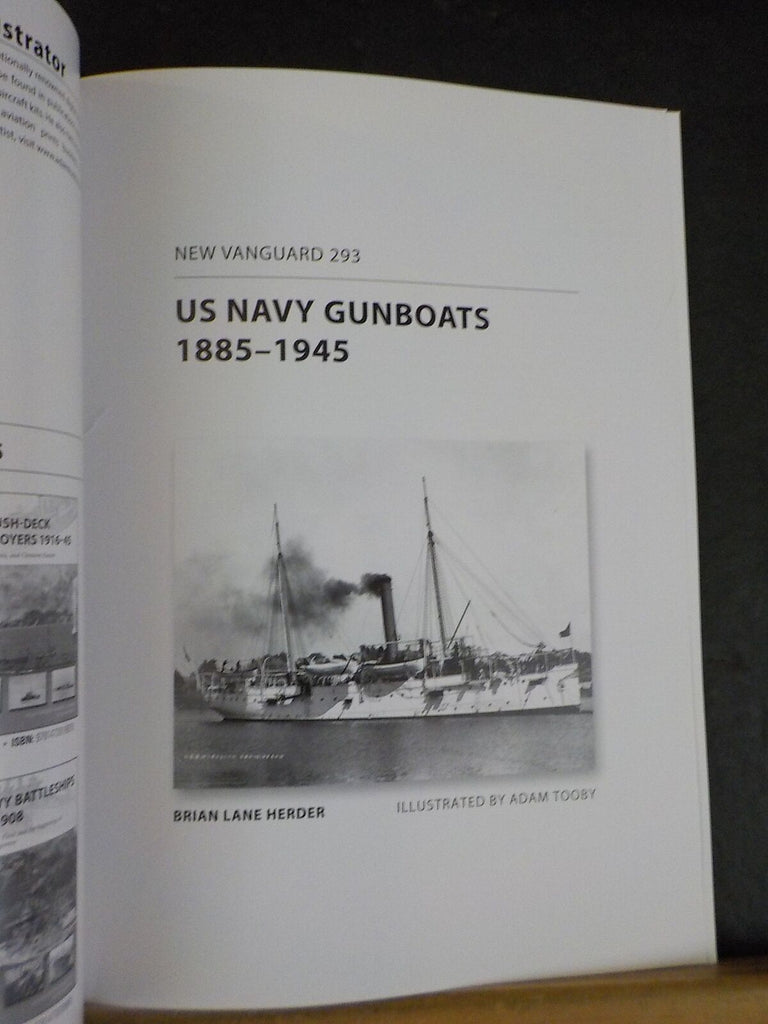 US Navy Gunboats 1885 - 1945 By Brian Lane Herder – RailroadTreasures