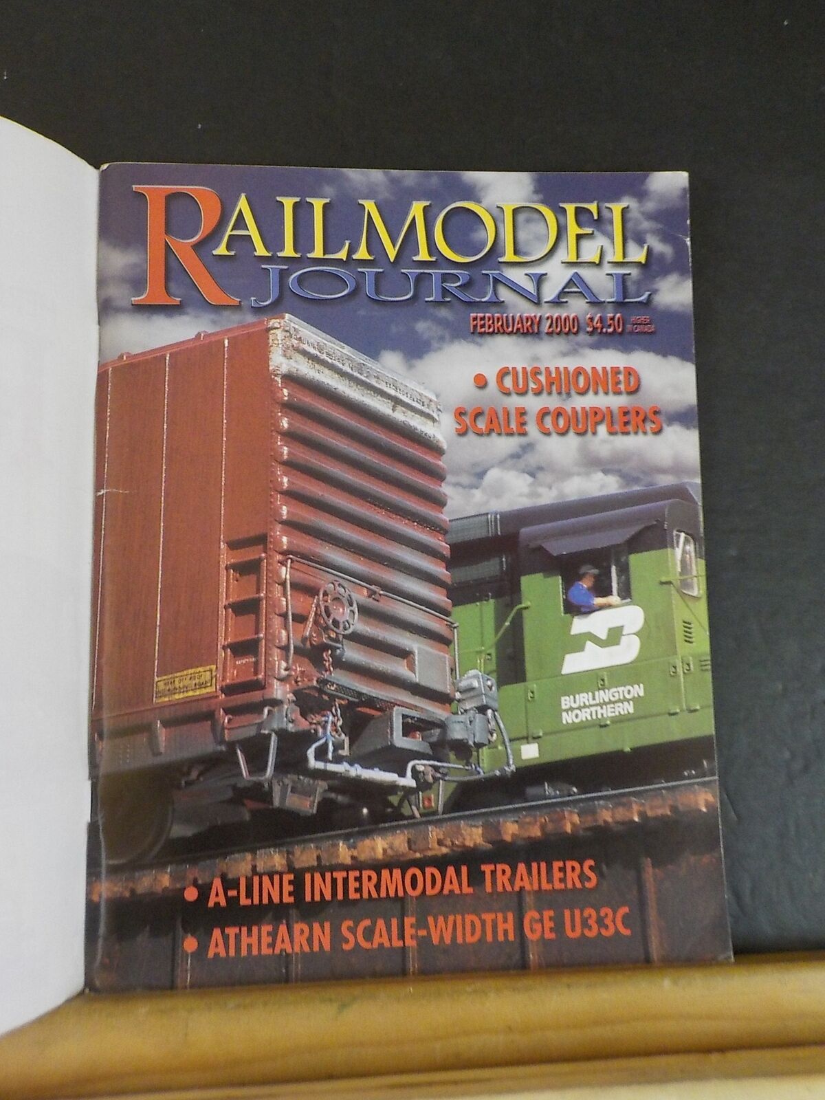 Railmodel Journal 2000 February Athearn Scale Width GE U33C ...