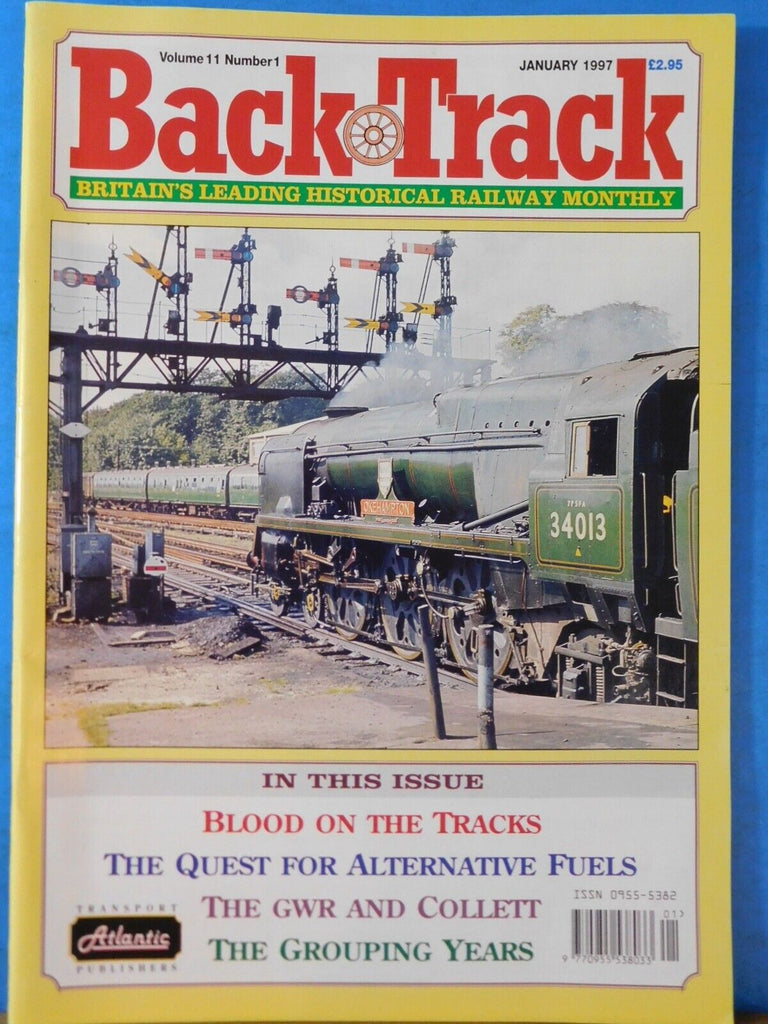 Back Track Magazine 1997 January Britain Railway History GWR & Collett ...