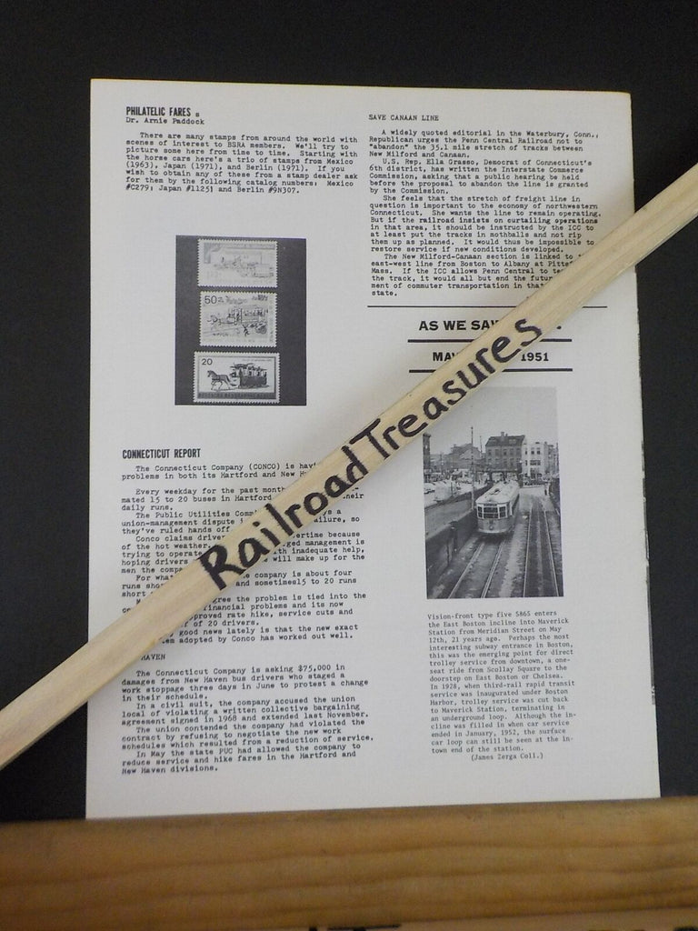 Rollsign Magazine of New England Transit News 1972 Aug Sept Diamond Ju ...