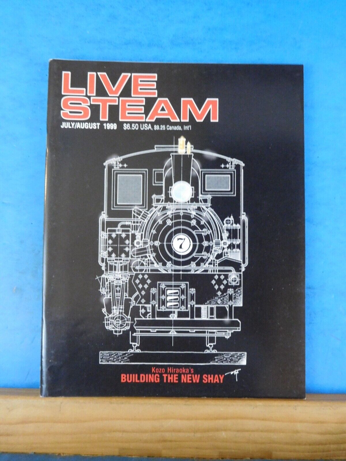 Live Steam Magazine 1999 July August Low Temperature Stirling Engine S ...