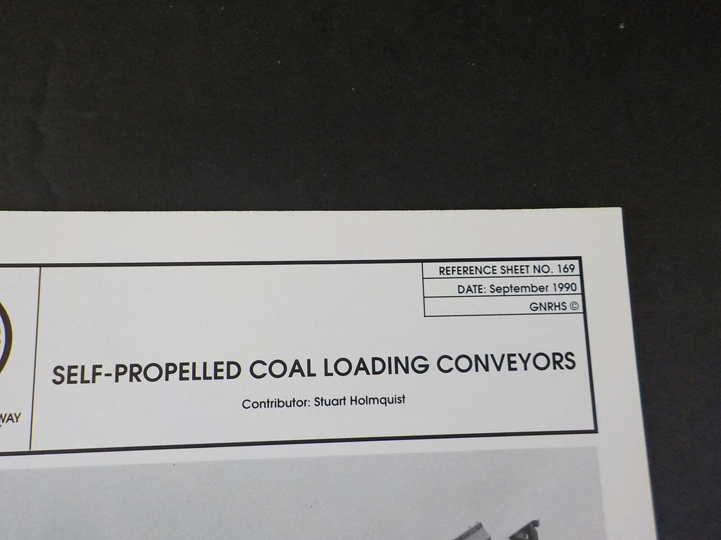 Great Northern Goat Reference Sheet #169 September 1990 – RailroadTreasures