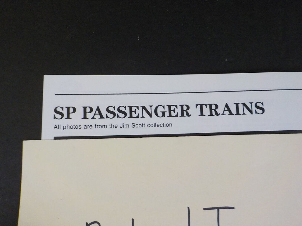 SP Trainline #19 Southern Pacific Historical & Technical Society ...