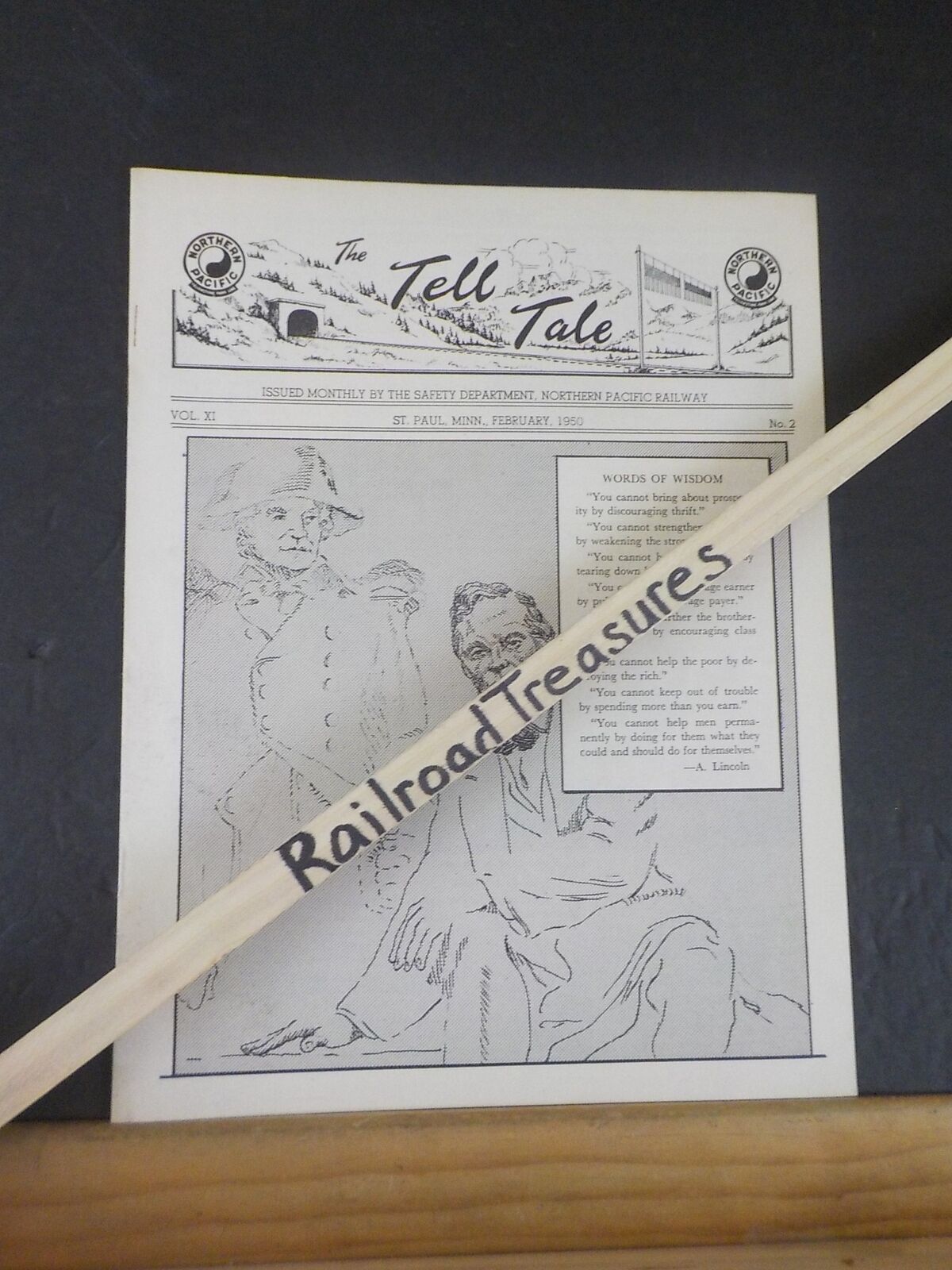 Tell Tale 1950 February Northern Pacific Employee Magazine ...