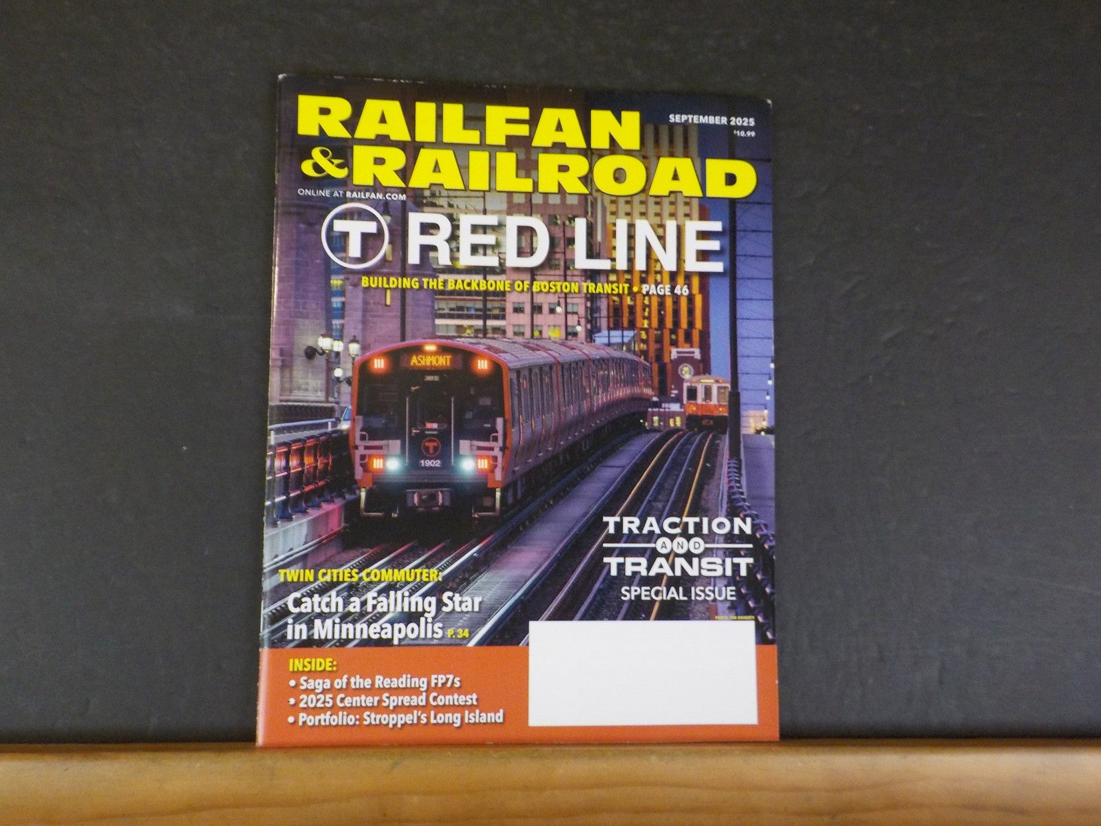Railfan & Railroad Magazine 2025 September T Red Line Traction & Trans ...
