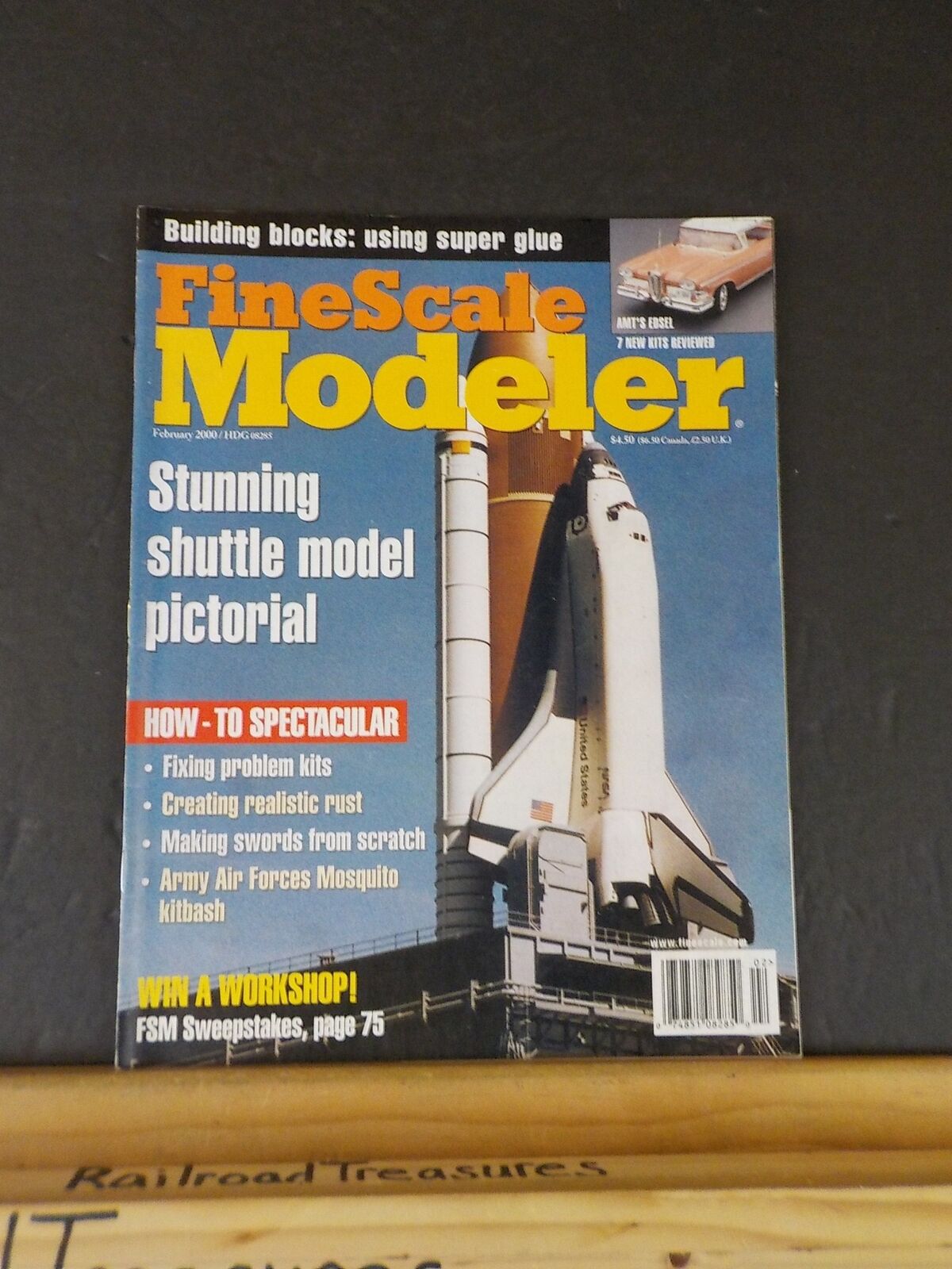 FineScale Modeler 2000 February Stunning shuttle model pictorial ...