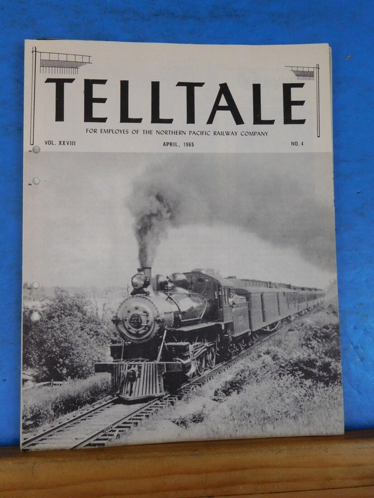 Tell Tale 1965 April Northern Pacific Employee Magazine Telltale ...