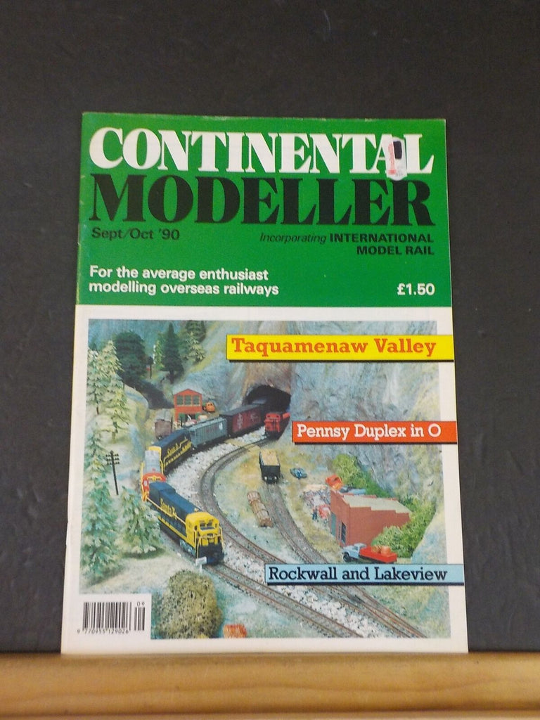 Continental Modeller 1990 September/October Taquamenaw Valley ...