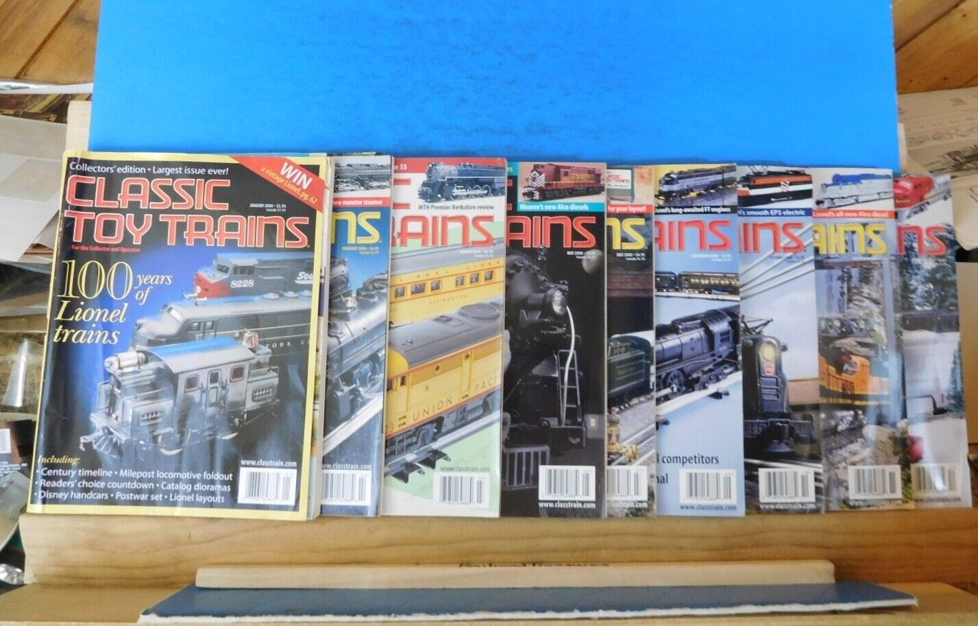 Classic Toy Trains Complete Year 2000 9 Issues – RailroadTreasures