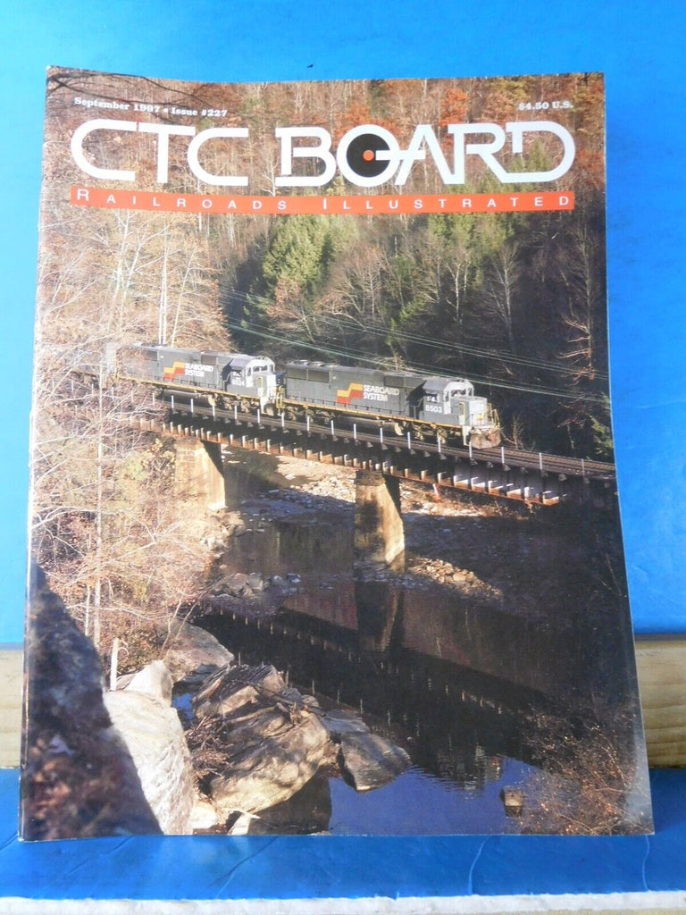 CTC Board Railroads Illustrated #227 Sept 1997 Railroad News Photos NS ...