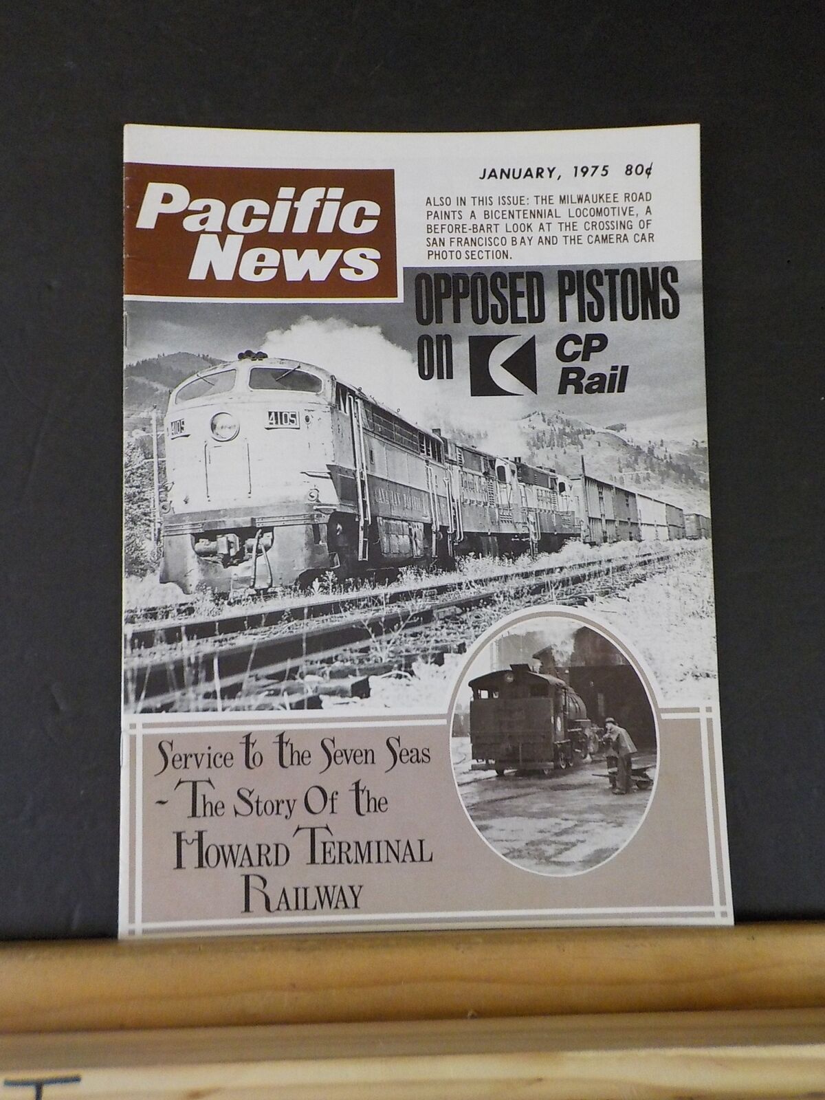 Pacific News #159 1975 January Pacific Rail Newsl Howard Terminal RY C ...
