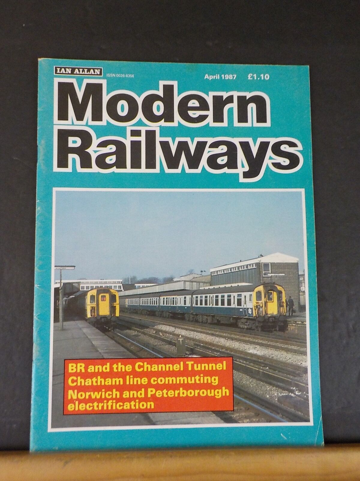 Modern Railways 1987 April BR and the Channel Tunnel – RailroadTreasures