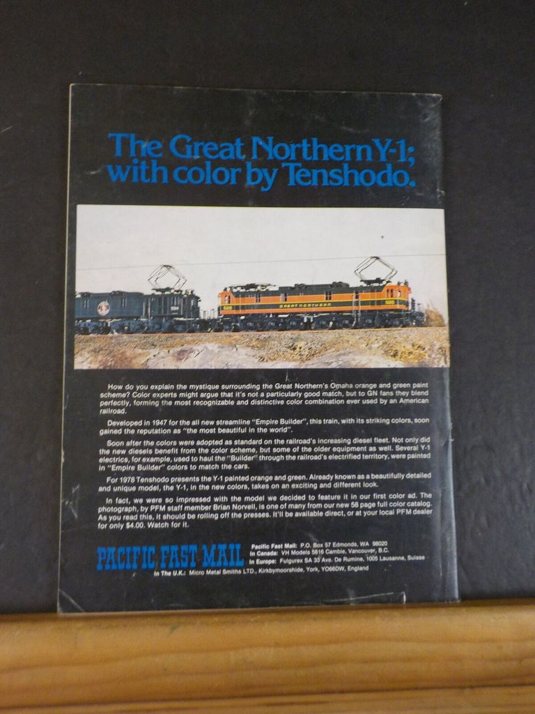 Model Railroader Magazine 1978 August Crossing Coolie Canyon ...