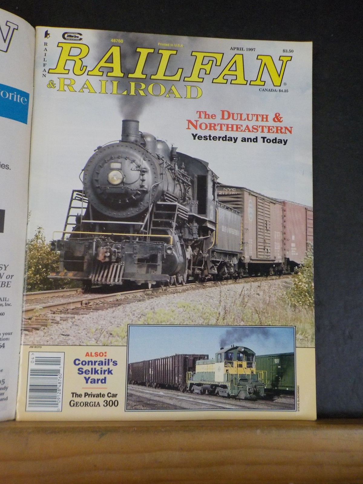 Railfan & Railroad Magazine 1997 April Duluth & Northeastern ...