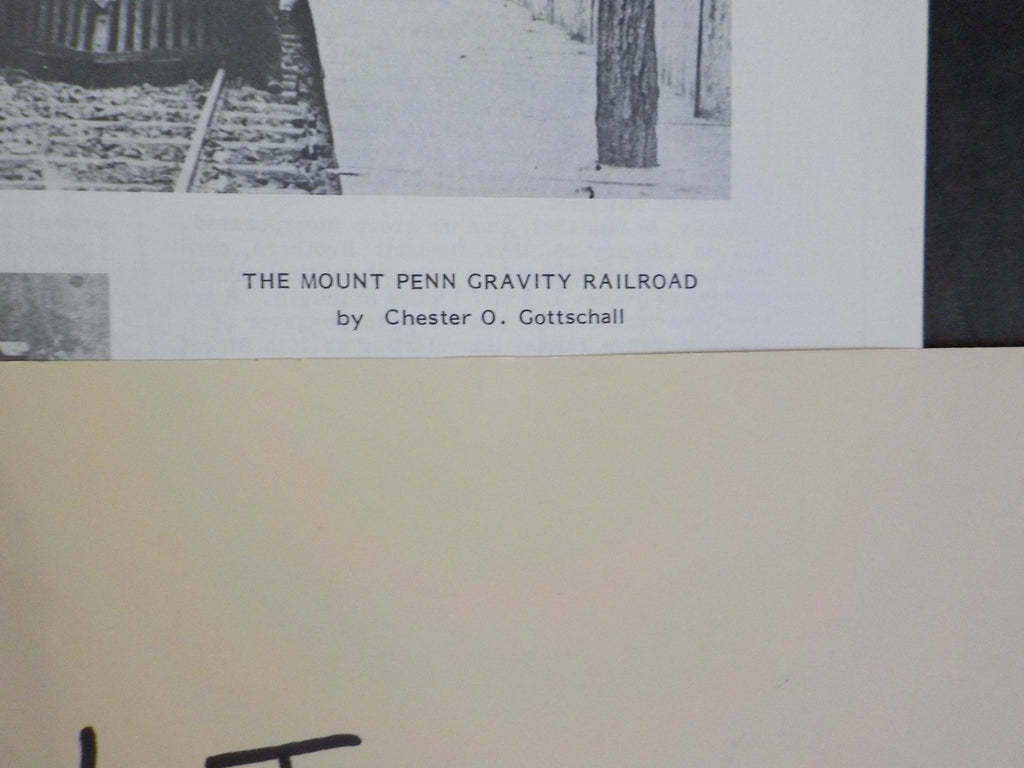 Trolley Talk #145 1981 June Mount Penn gravity railroad info and tract ...