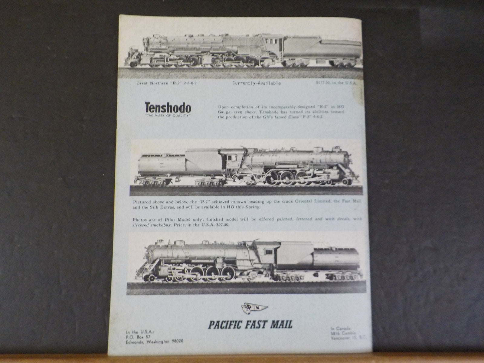 Railroad Model Craftsman Magazine 1967 March Brewery Alco boxcar TP&W ...