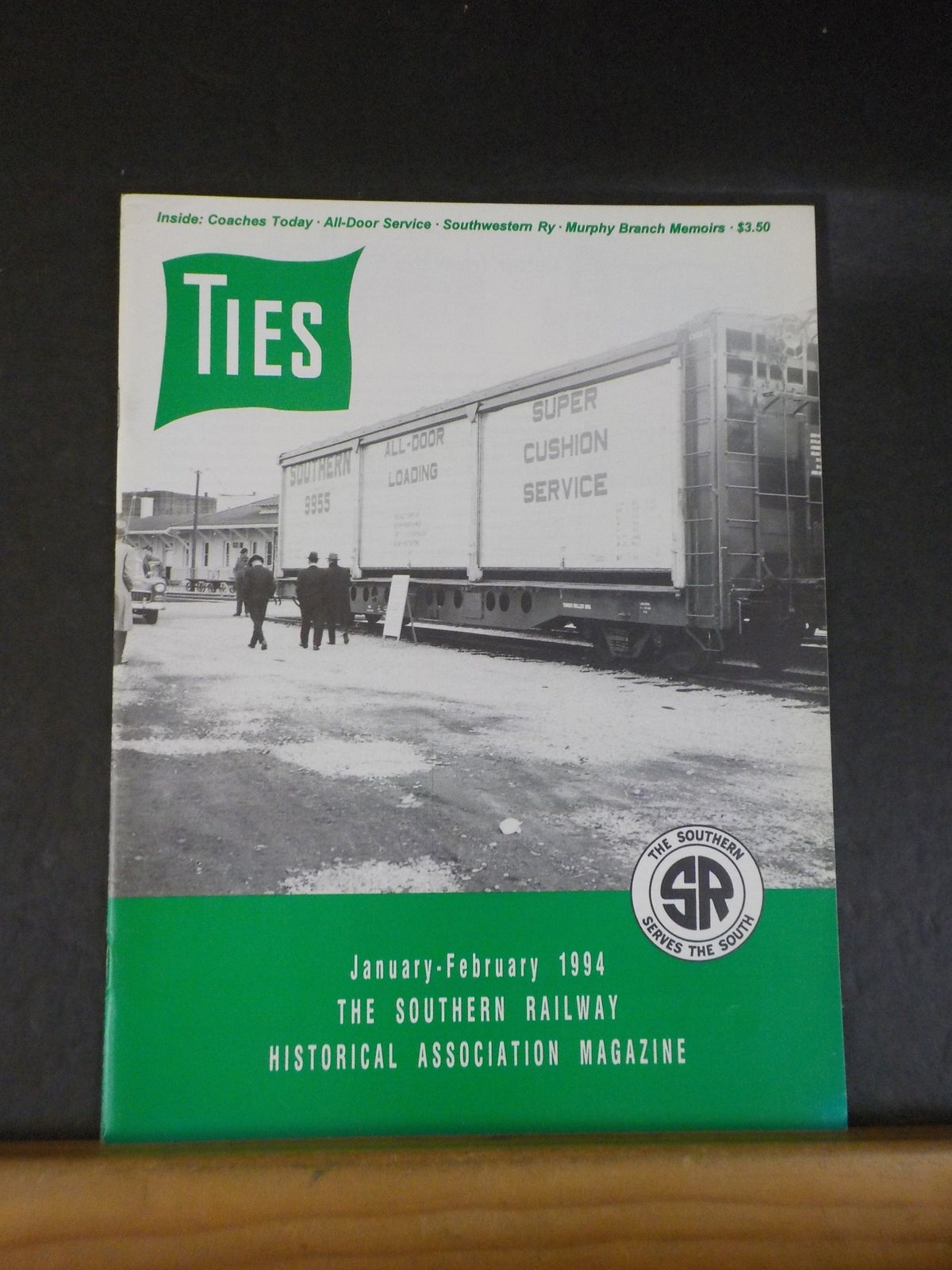 Ties Magazine Southern Railway Historical Assn 1994 January February ...