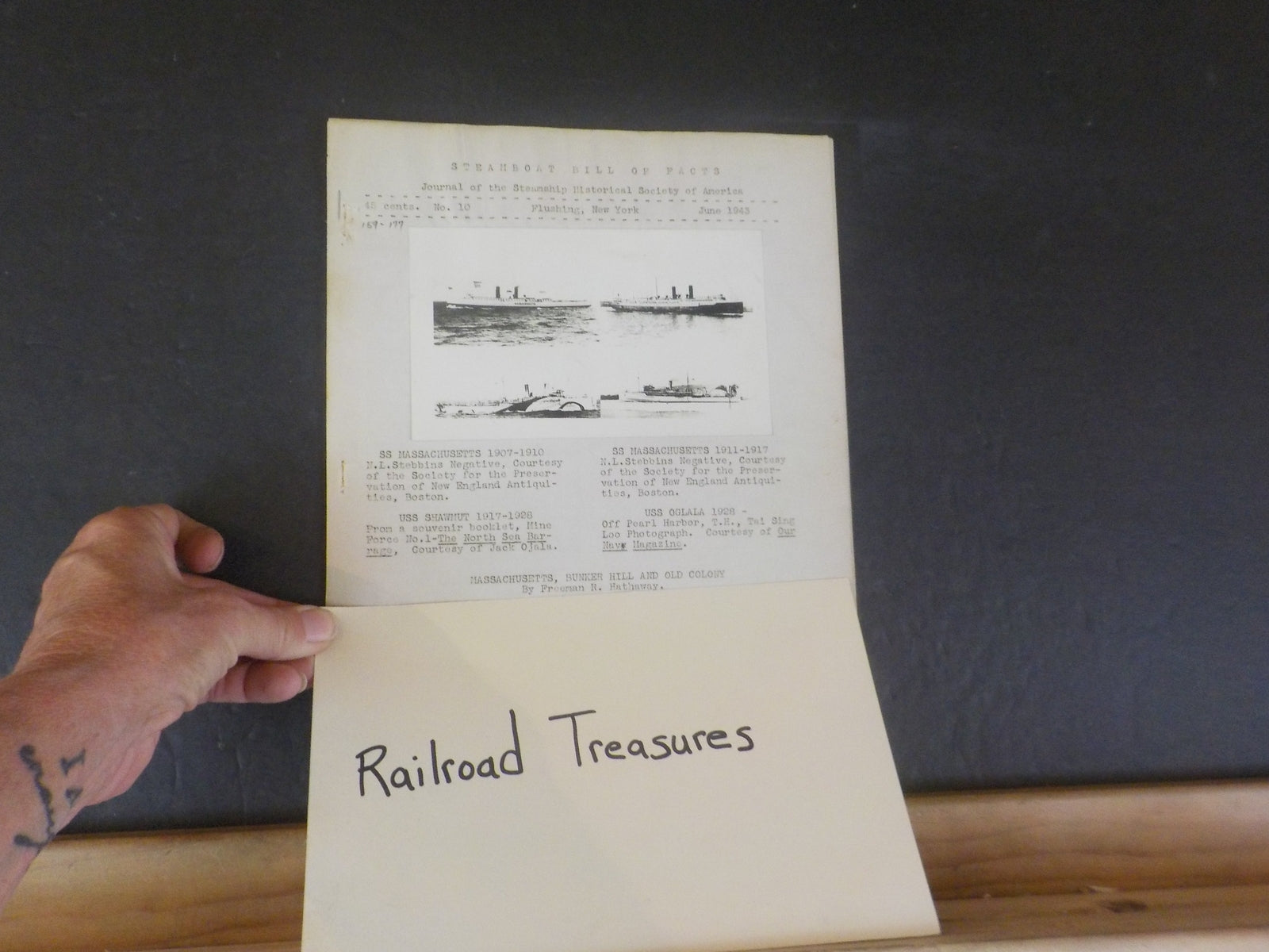 Steamboat Bill #10 1943 June Journal of the Steamship Historical Socie ...