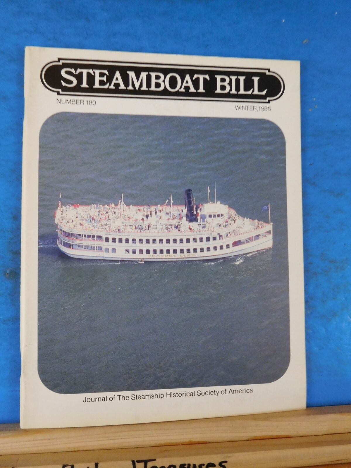 Steamboat Bill #180 Winter 1986 Journal of the Steamship Historical So ...