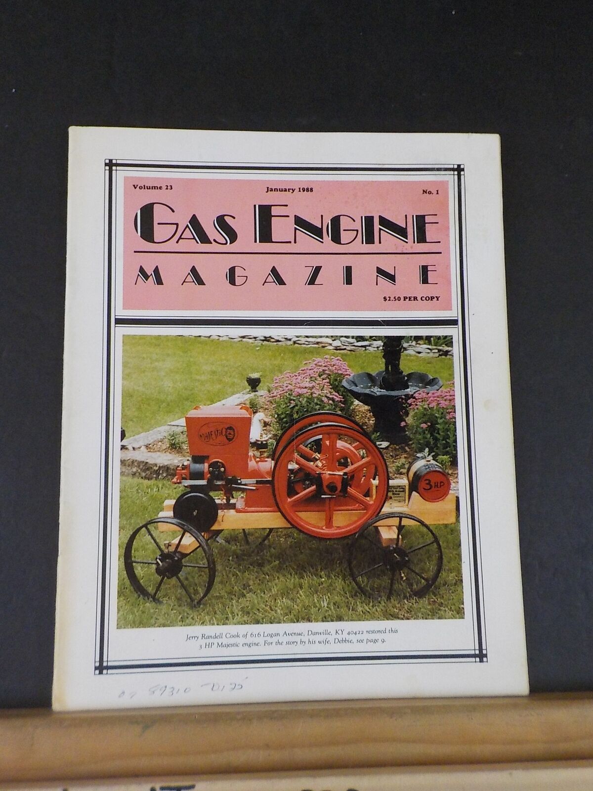 Gas Engine Magazine 1988 January The Interstate Tractor 6-12 Maytag Tr ...