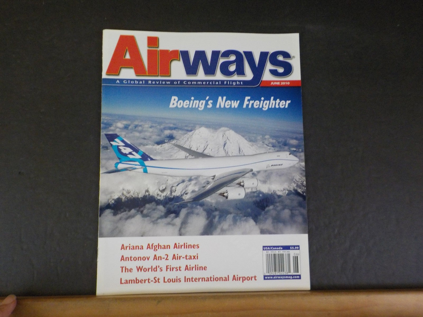 Airways Magazine 2010 June Boeing’s New Freighter Ariana Afghan Airlin ...