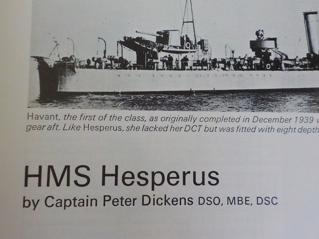Profile Warship 20 HMS Hesperus / ex-Brazilian H class destroyer ...