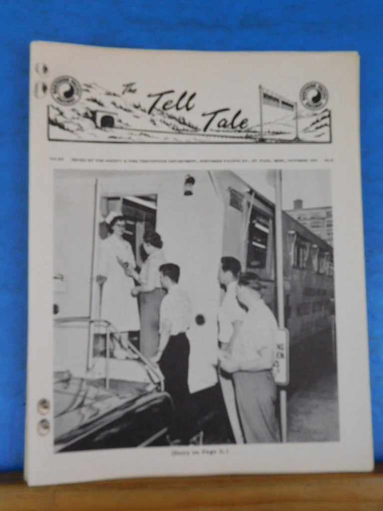 Tell Tale 1957 October Northern Pacific Employee Magazine Telltale ...