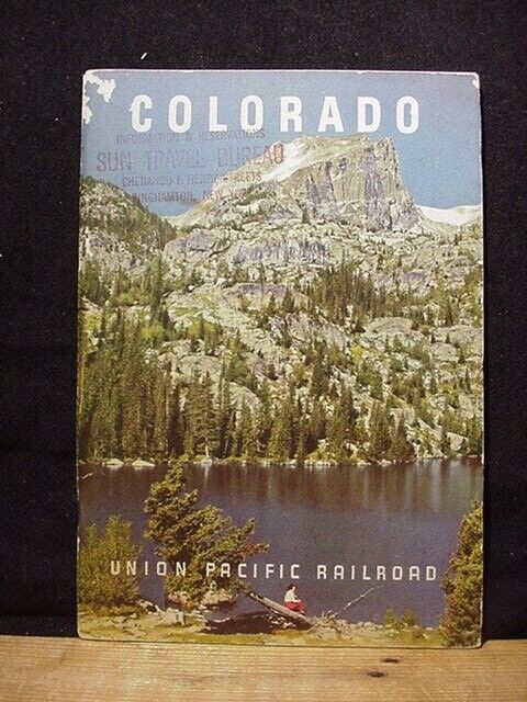 Union Pacific Colorado booklet 1948 brochure – RailroadTreasures