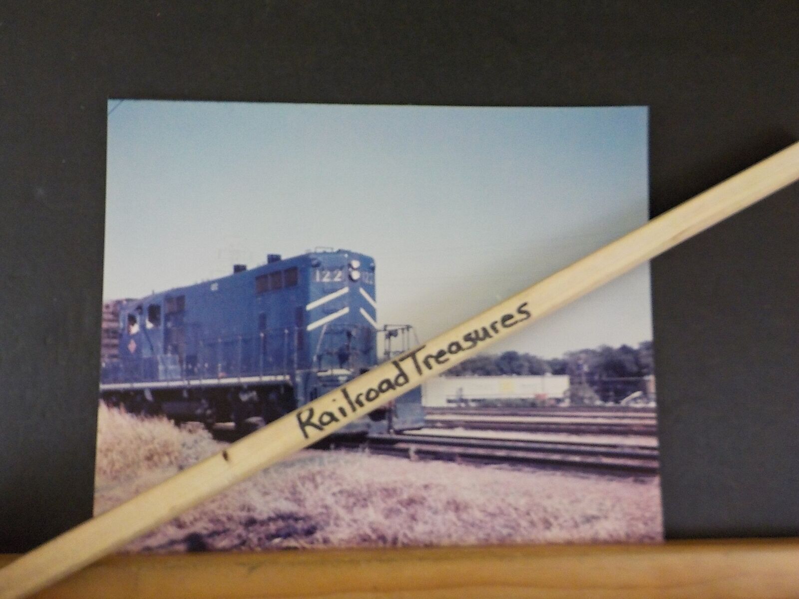 Photo Texas & Pacific Railway Locomotive #122 8 x 10 color MP Fort Wor ...