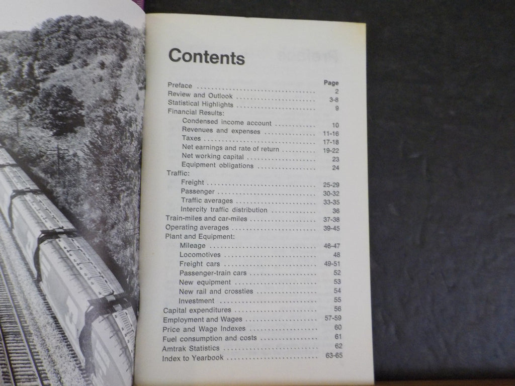 Yearbook of Railroad Facts 1979 Edition Information – RailroadTreasures